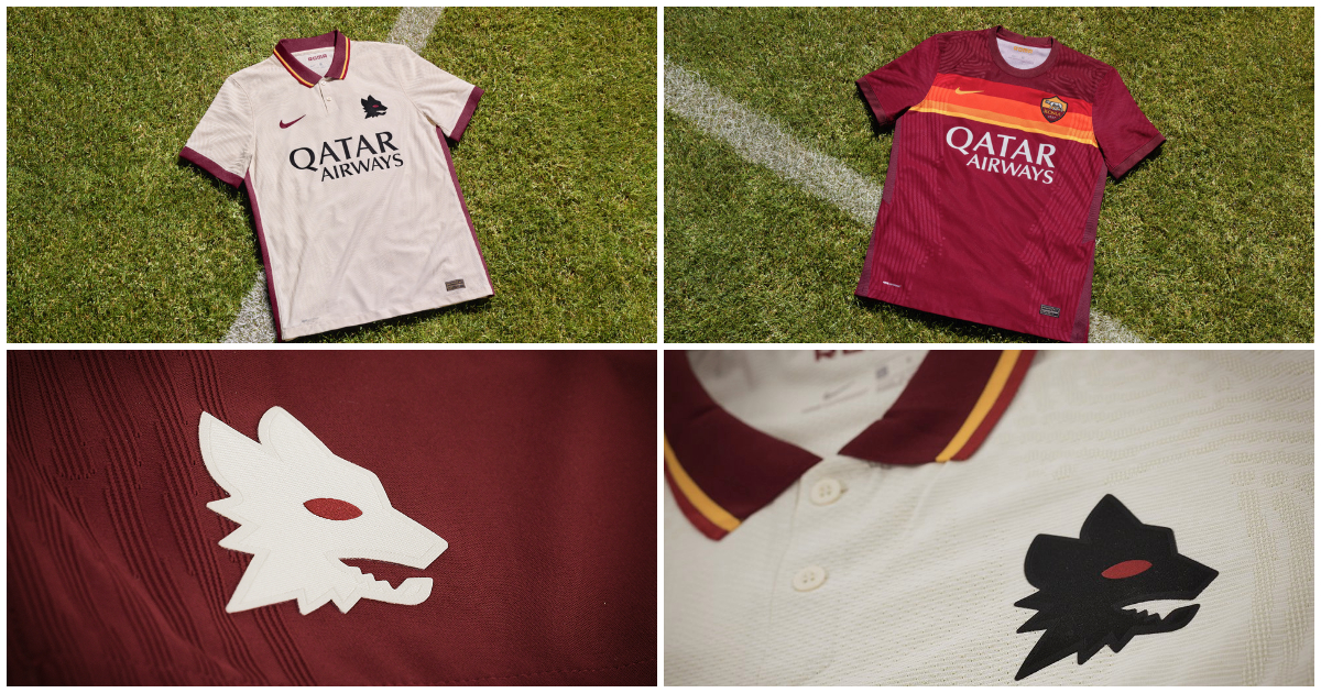 Nike, le maglie della Roma 2020-2021