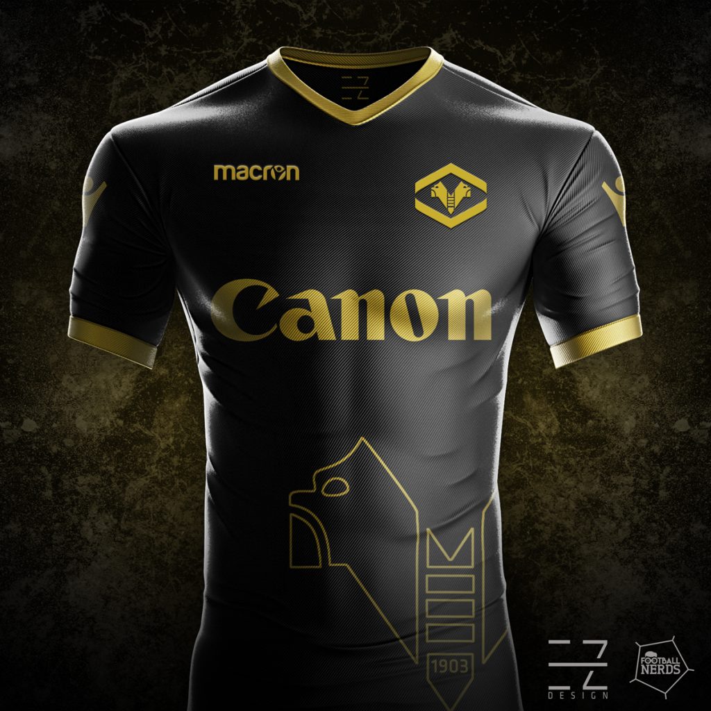 Hellas Verona: le maglie 2017/18 vs i concept di EZETA Design