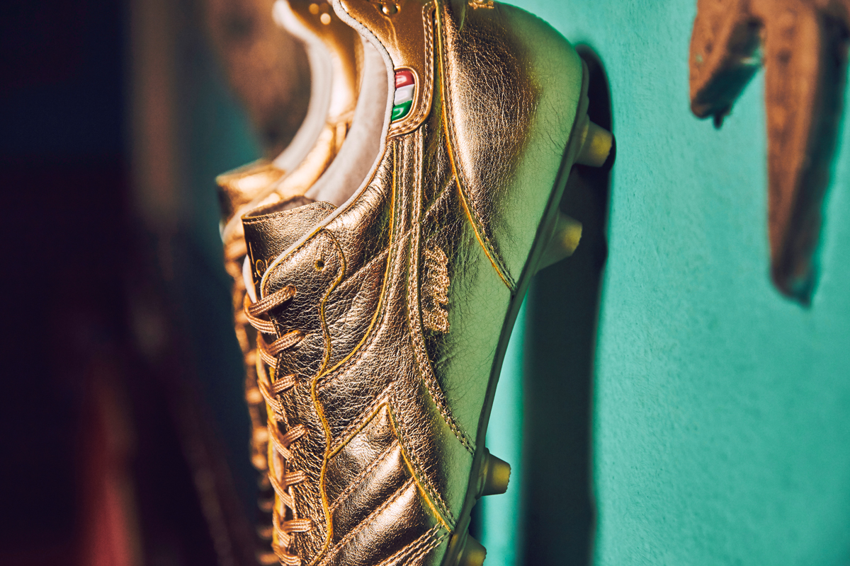 Diadora celebra il pallone d’oro: ecco la Gold Capsule Collection